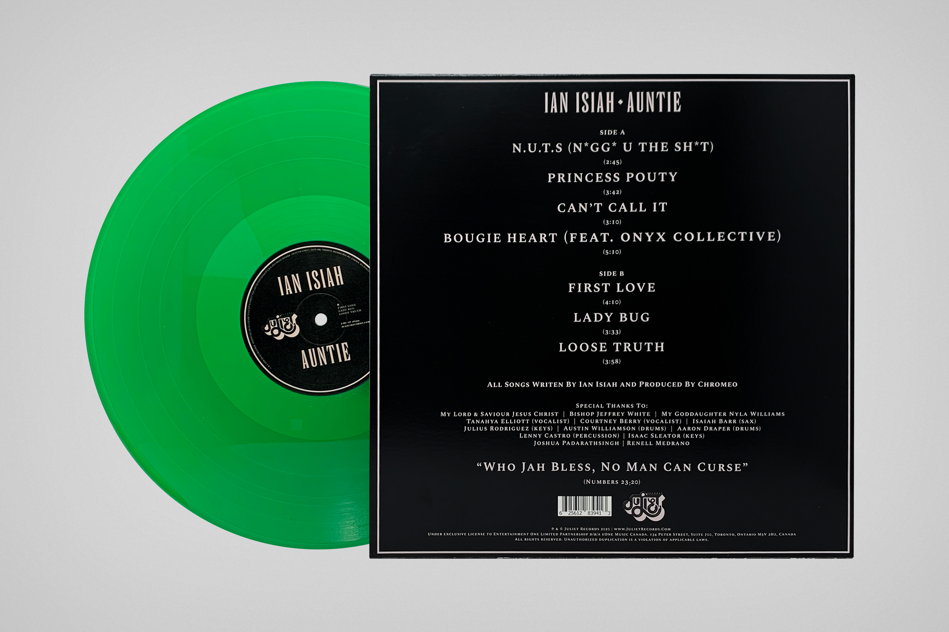 Juliet Records | Ian Isiah AUNTIE Vinyl LP