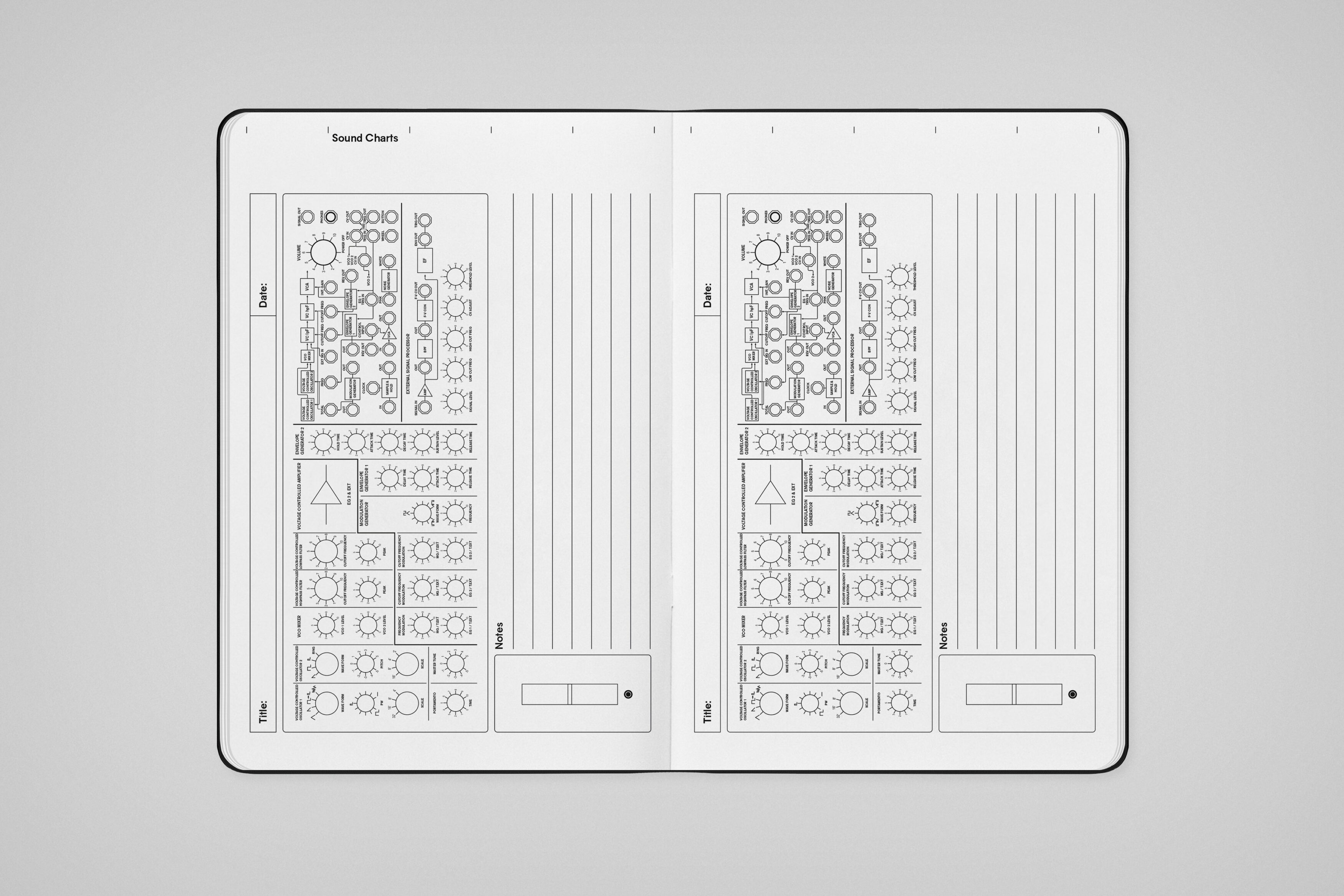 Juliet Records | Studio Materials Essential Notebook