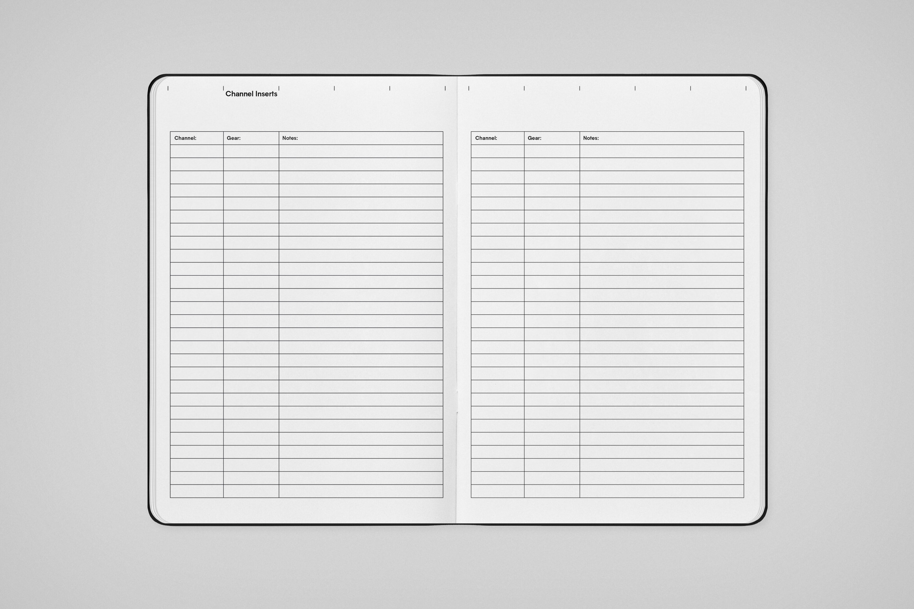 Juliet Records | Studio Materials Essential Notebook
